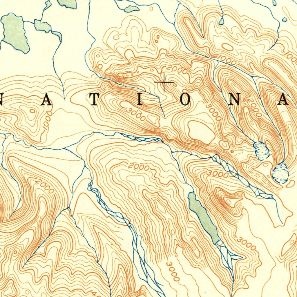Mount Katmai, AK (1948, 250000-Scale) Map by United States Geological ...