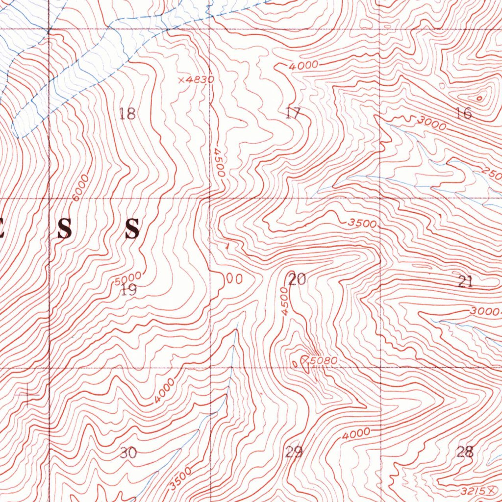 Mount Katmai B-4, AK (1951, 63360-Scale) Map by United States ...