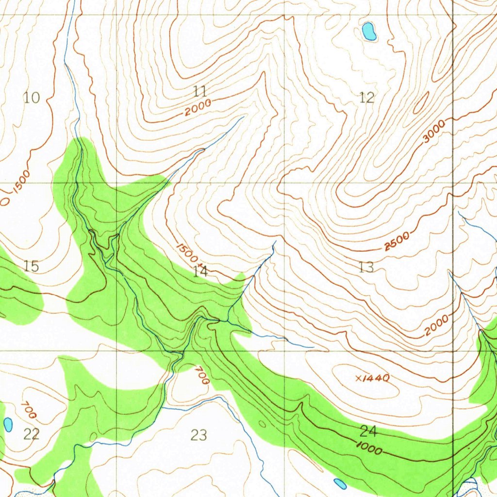 Mount Katmai C-2, AK (1953, 63360-Scale) Map by United States ...