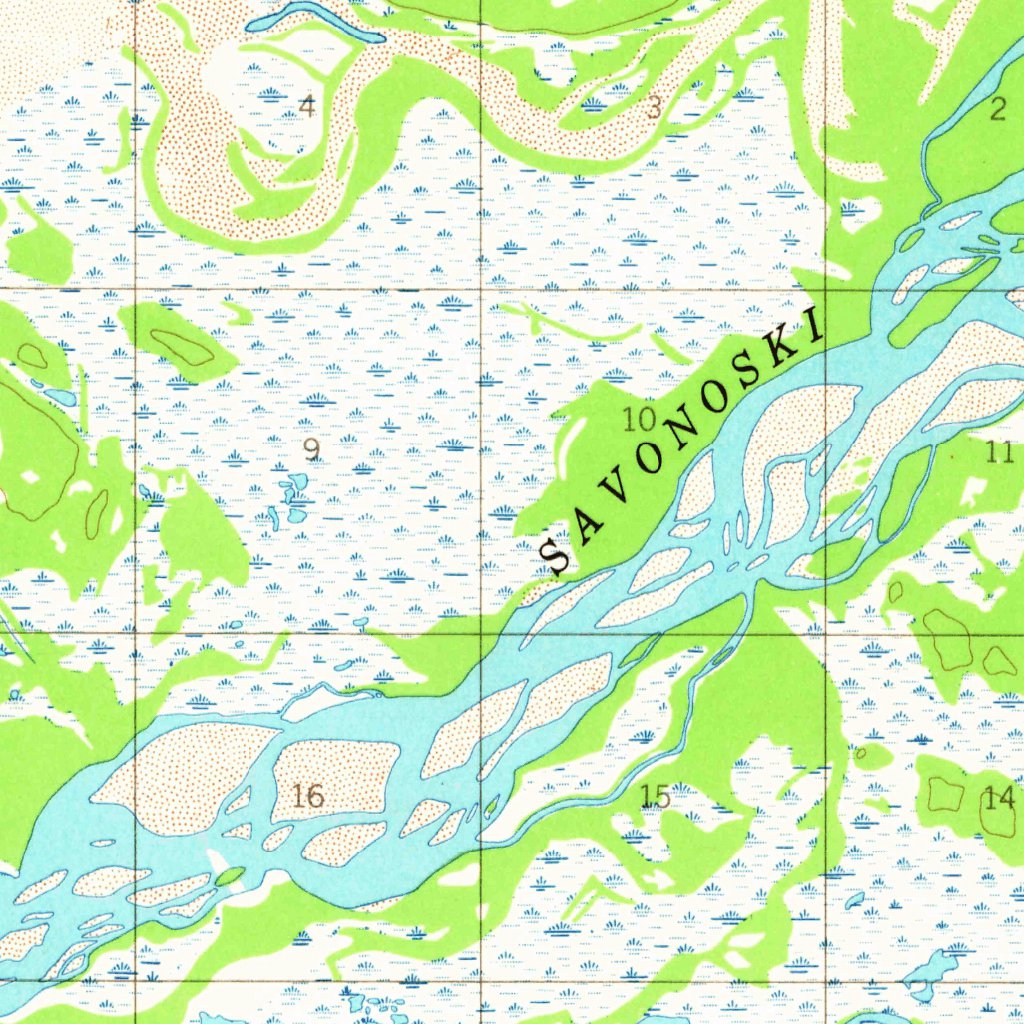 Mount Katmai C-4, AK (1951, 63360-Scale) Map by United States ...