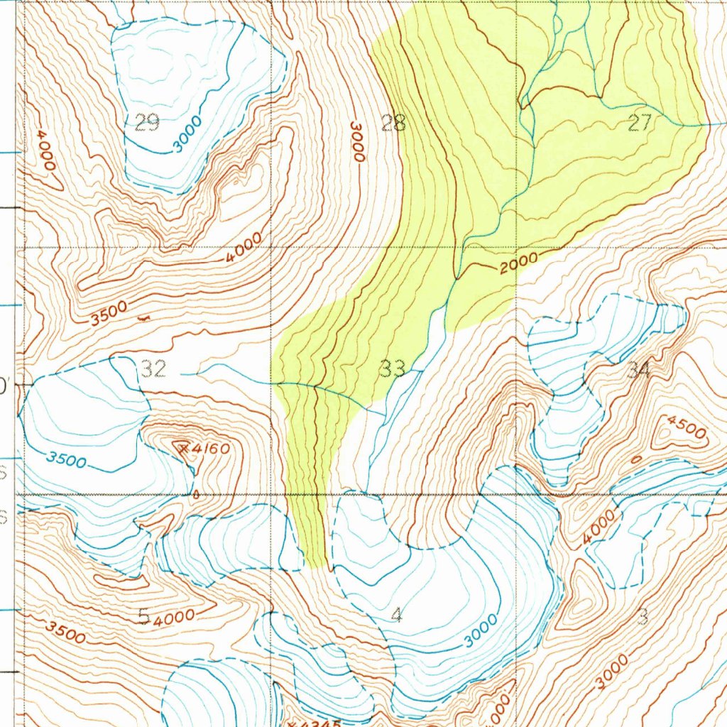 Mount Katmai D-2, AK (1951, 63360-Scale) Map by United States ...