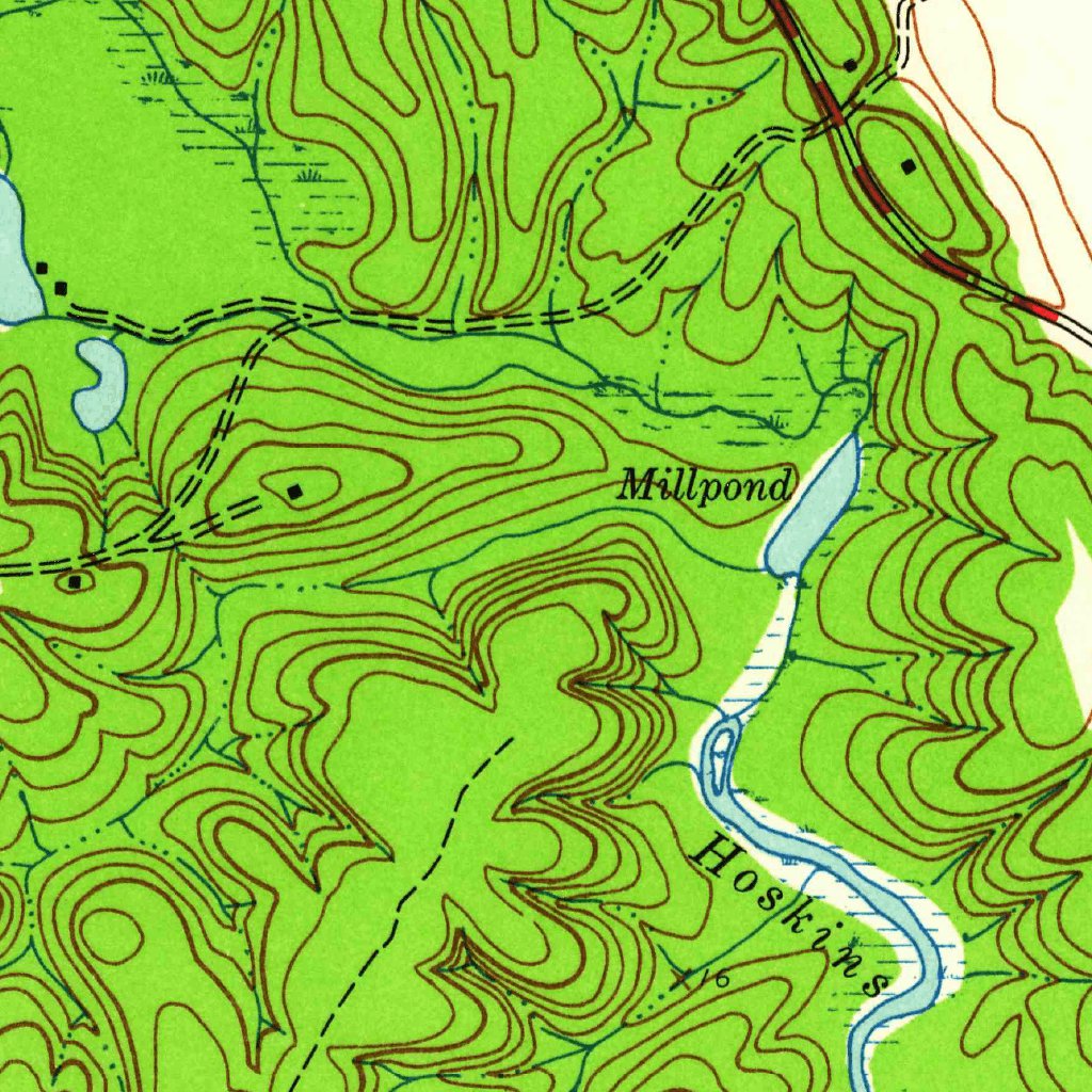 Mount Landing, VA (1944, 24000-Scale) Map by United States Geological ...