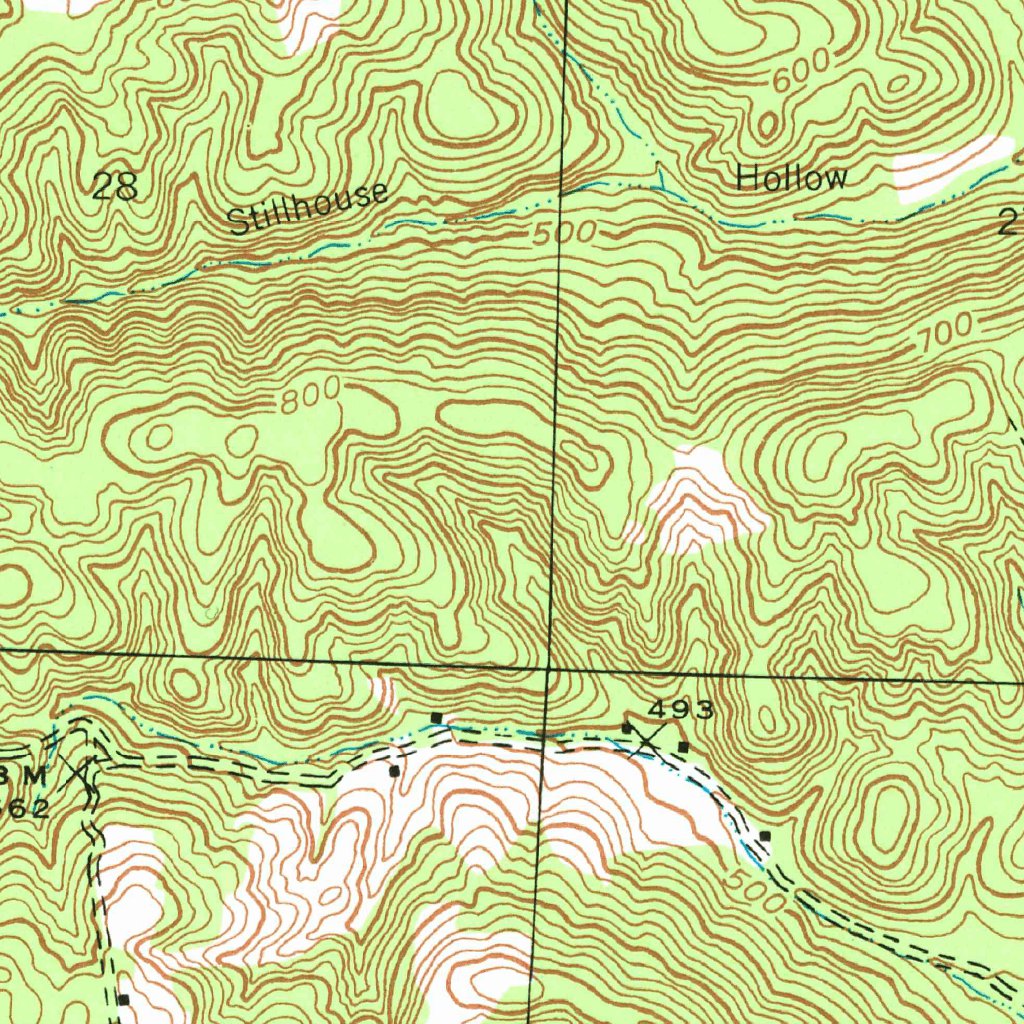 Mount Pleasant, AR (1942, 24000-Scale) Map by United States Geological ...