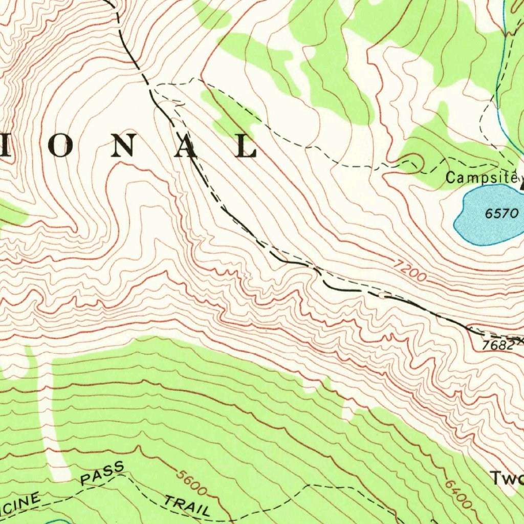 Mount Rockwell, MT (1968, 24000-Scale) Map by United States Geological ...