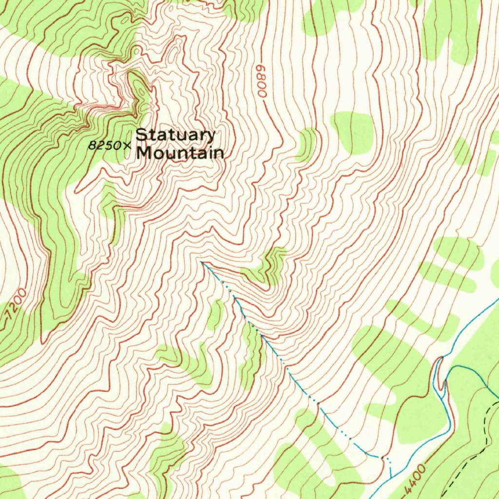 Mount Rockwell, MT (1968, 24000-Scale) Map by United States Geological ...