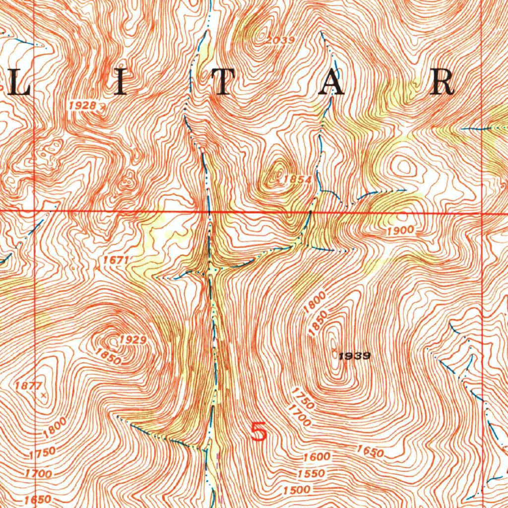 Mount Scott, OK (1956, 24000-Scale) Map by United States Geological ...