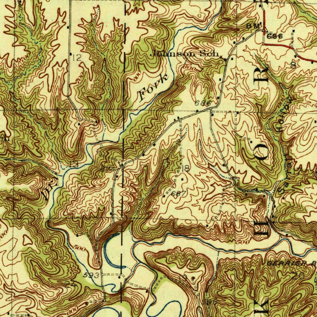 Mount Sterling, IL (1929, 62500-Scale) Map by United States Geological ...