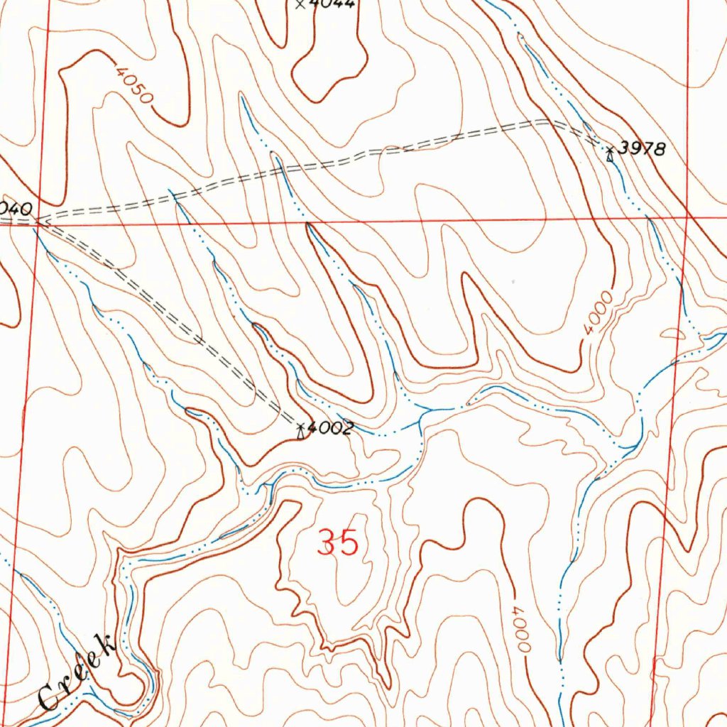 Mount Sunflower, KS-CO (1969, 24000-Scale) Map by United States ...