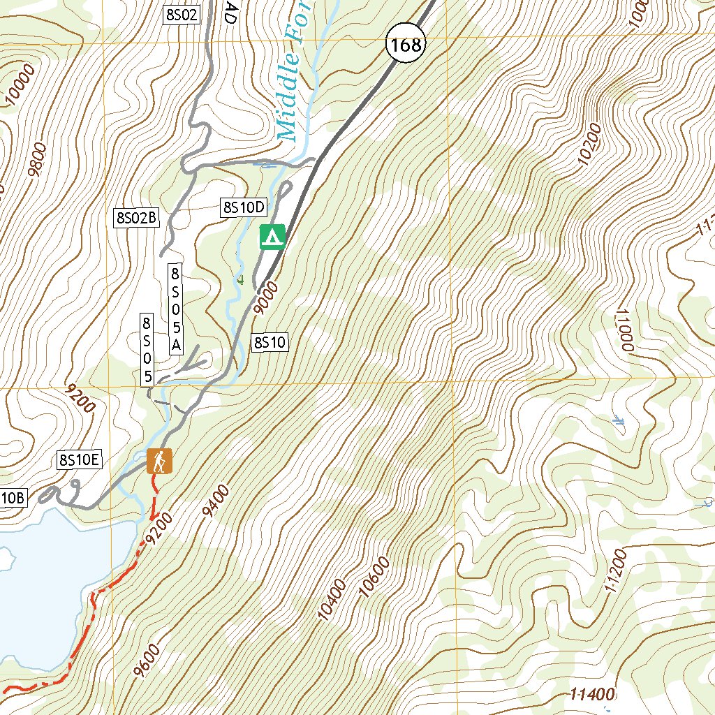 Mount Thompson, CA (2021, 24000-Scale) Map by United States Geological ...