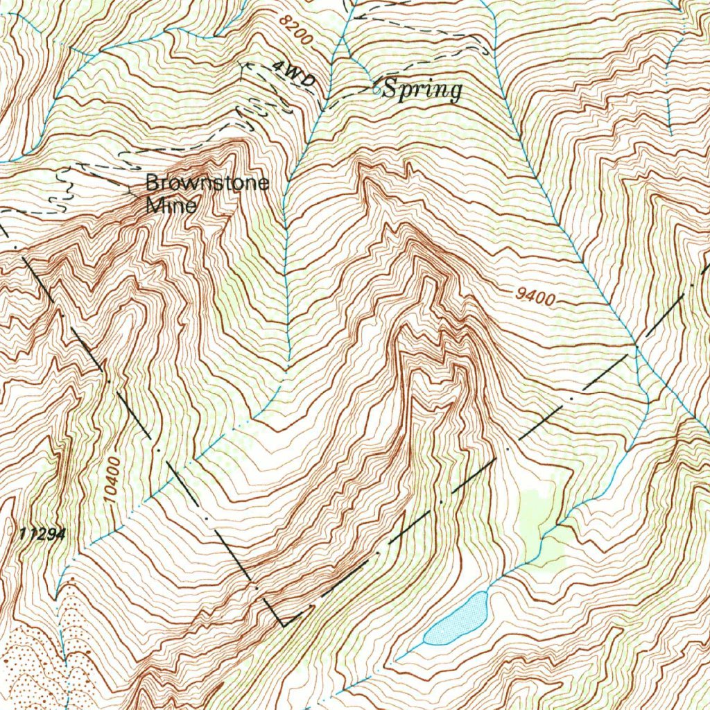 Mount Tom, CA (1982, 24000-Scale) Map by United States Geological ...