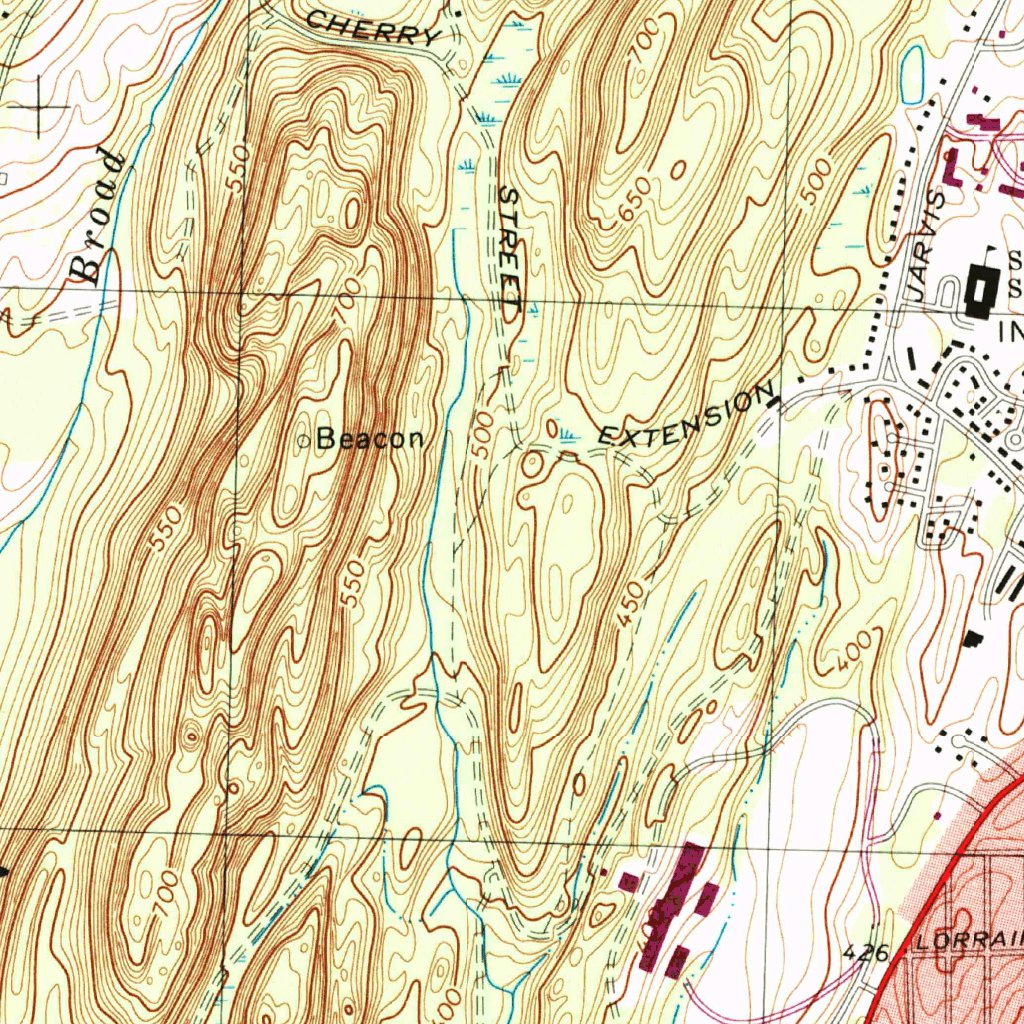 Mount Tom, MA (1972, 25000-Scale) Map by United States Geological ...