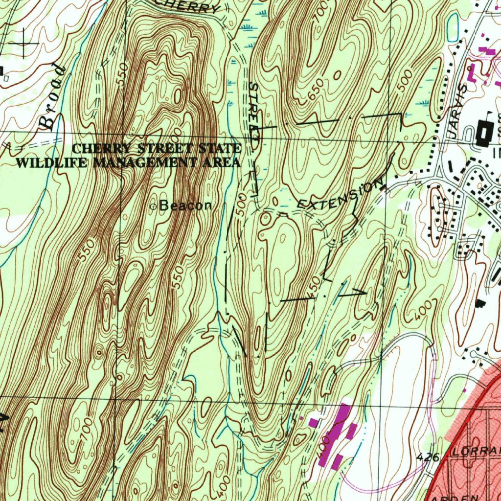 Mount Tom, MA (1998, 25000-Scale) Map by United States Geological ...