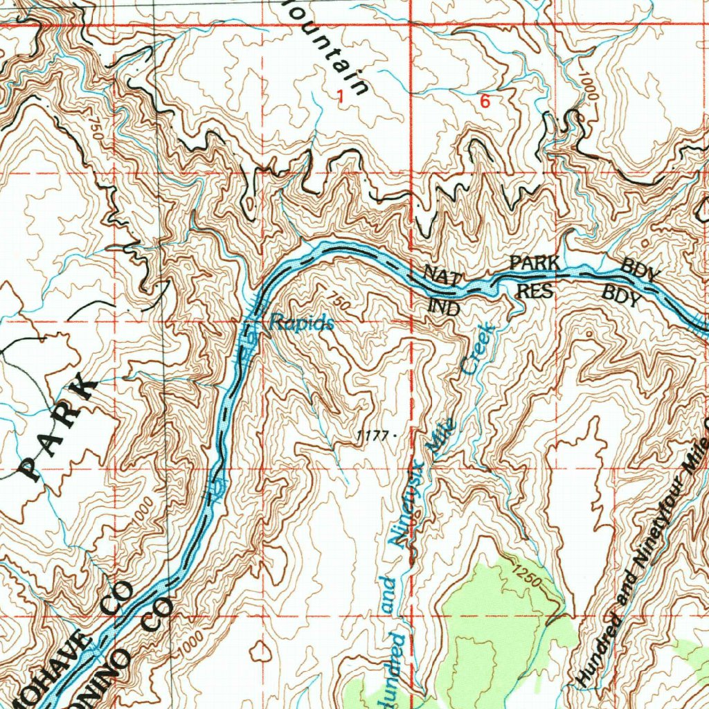 Mount Trumbull, AZ (1986, 100000-Scale) Map by United States Geological ...