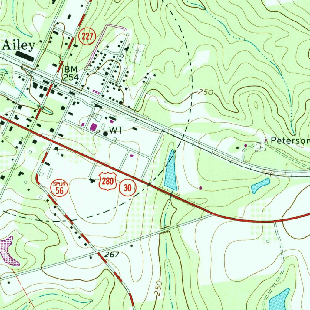 Mount Vernon, GA (1970, 24000-Scale) Map by United States Geological ...