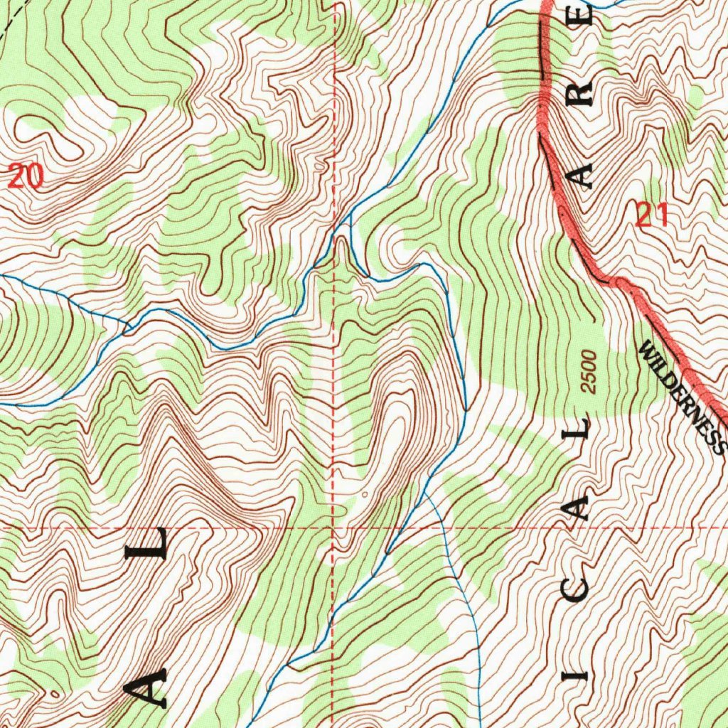 Mount Williamson, CA (1994, 24000-Scale) Map by United States ...