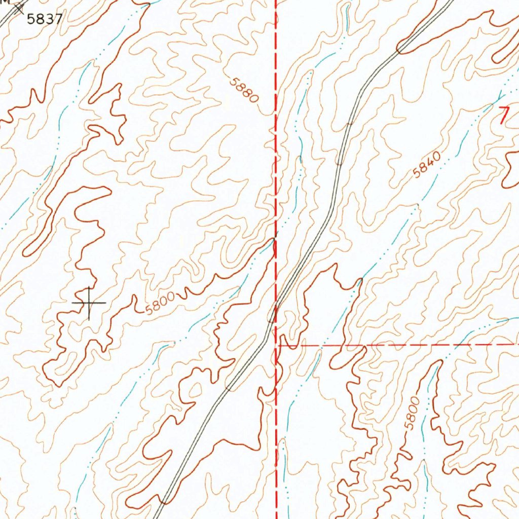 Mount Wilson SW, NV (1970, 24000-Scale) Map by United States Geological ...