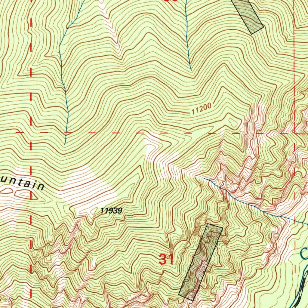 Mount Yale, CO (1994, 24000-Scale) Map by United States Geological ...