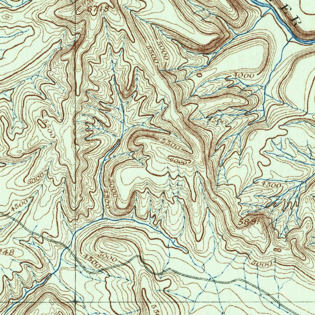 Mountain Home, ID (1892, 125000-Scale) Map by United States Geological ...