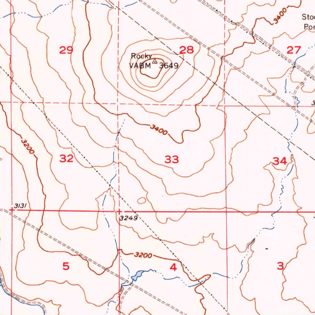 Mountain Home, ID (1956, 62500-Scale) Map by United States Geological ...