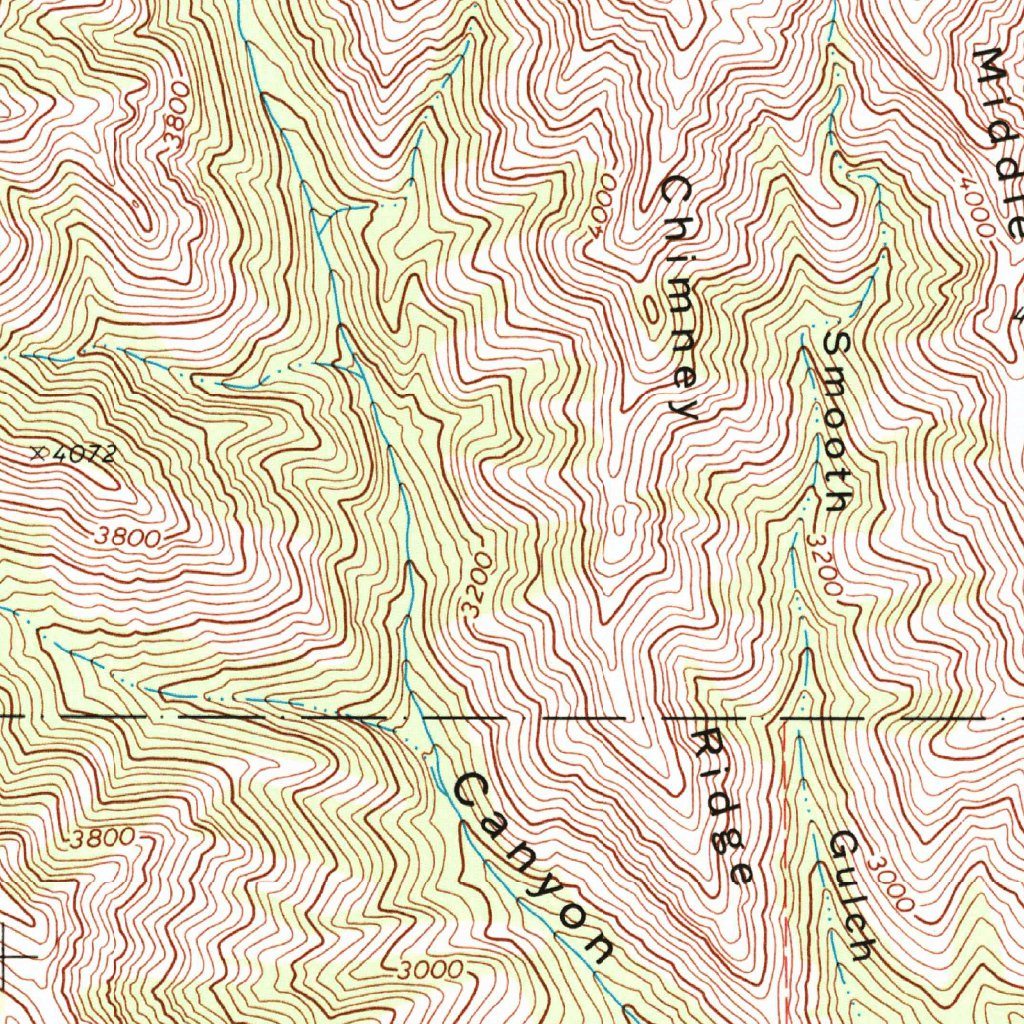 Mountain View, WA (1971, 24000-Scale) Map by United States Geological ...