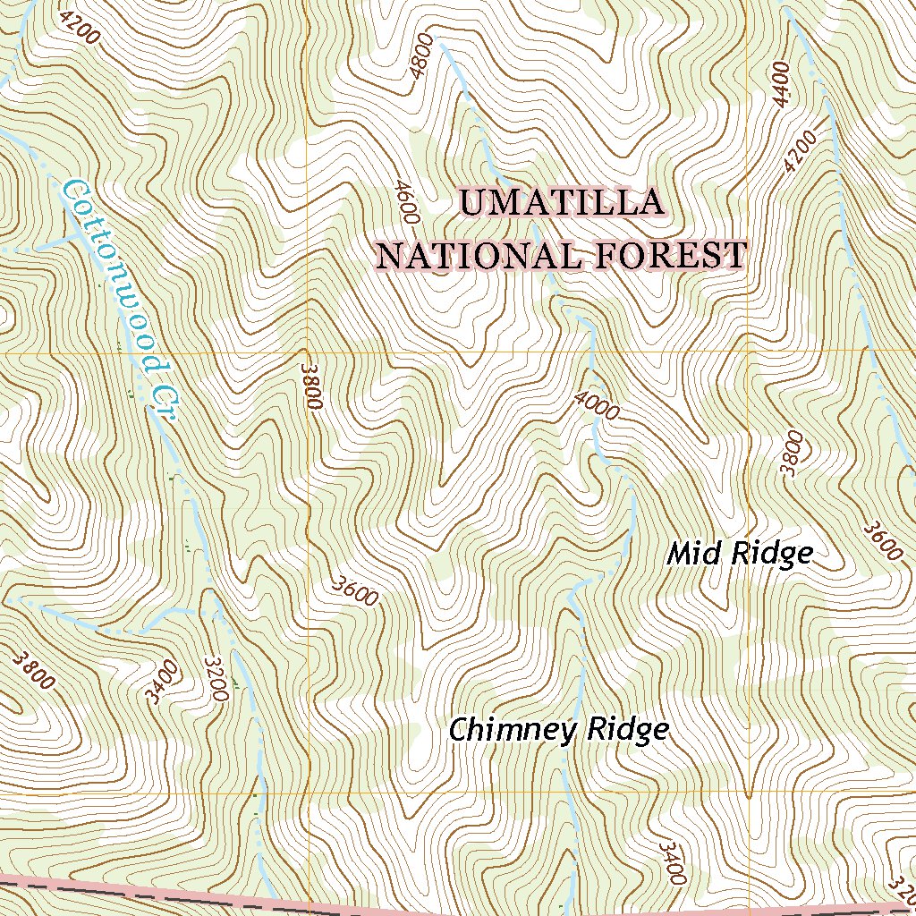 Mountain View, WA (2020, 24000-Scale) Map by United States Geological ...