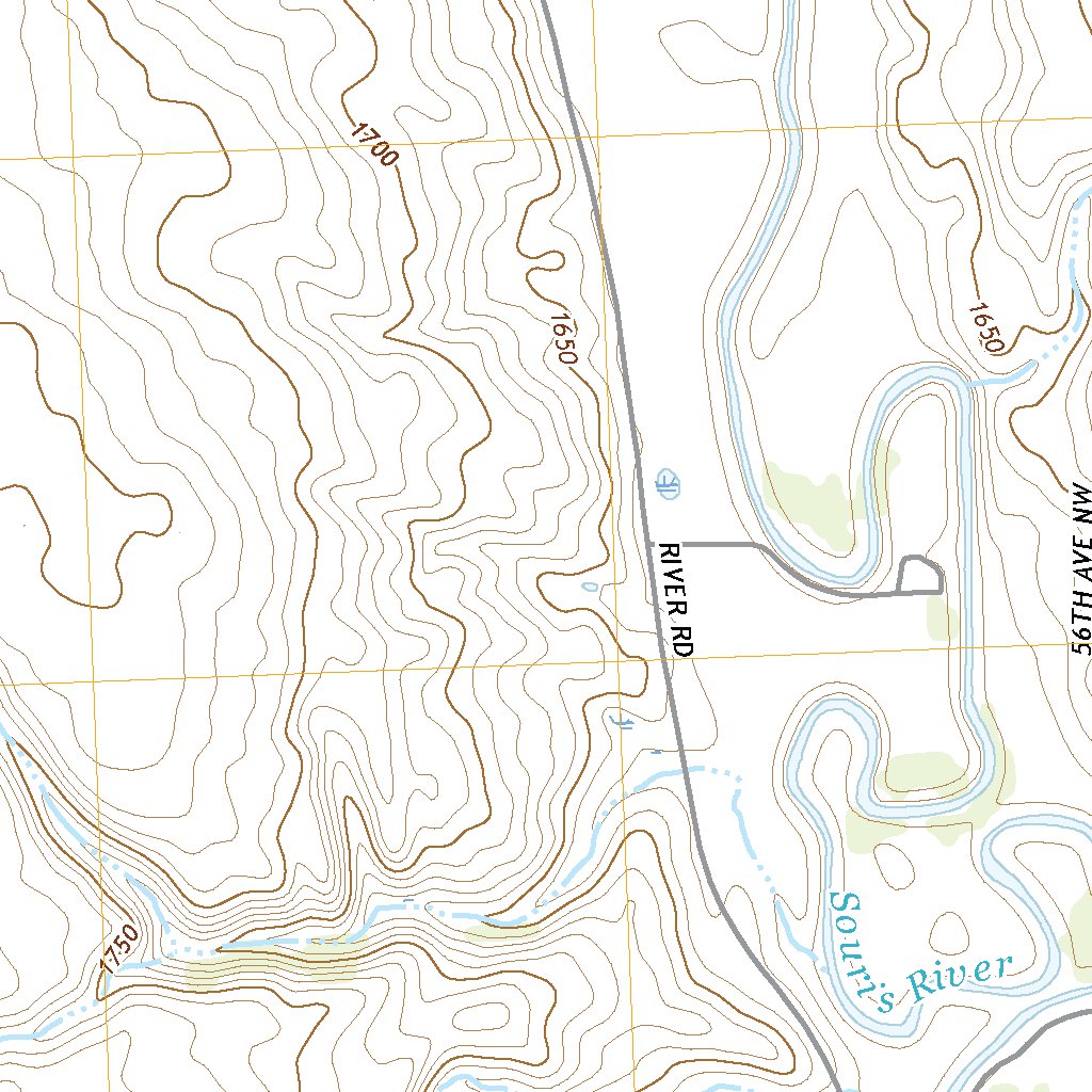 Mouse River Park NW, ND (2020, 24000-Scale) Map by United States ...
