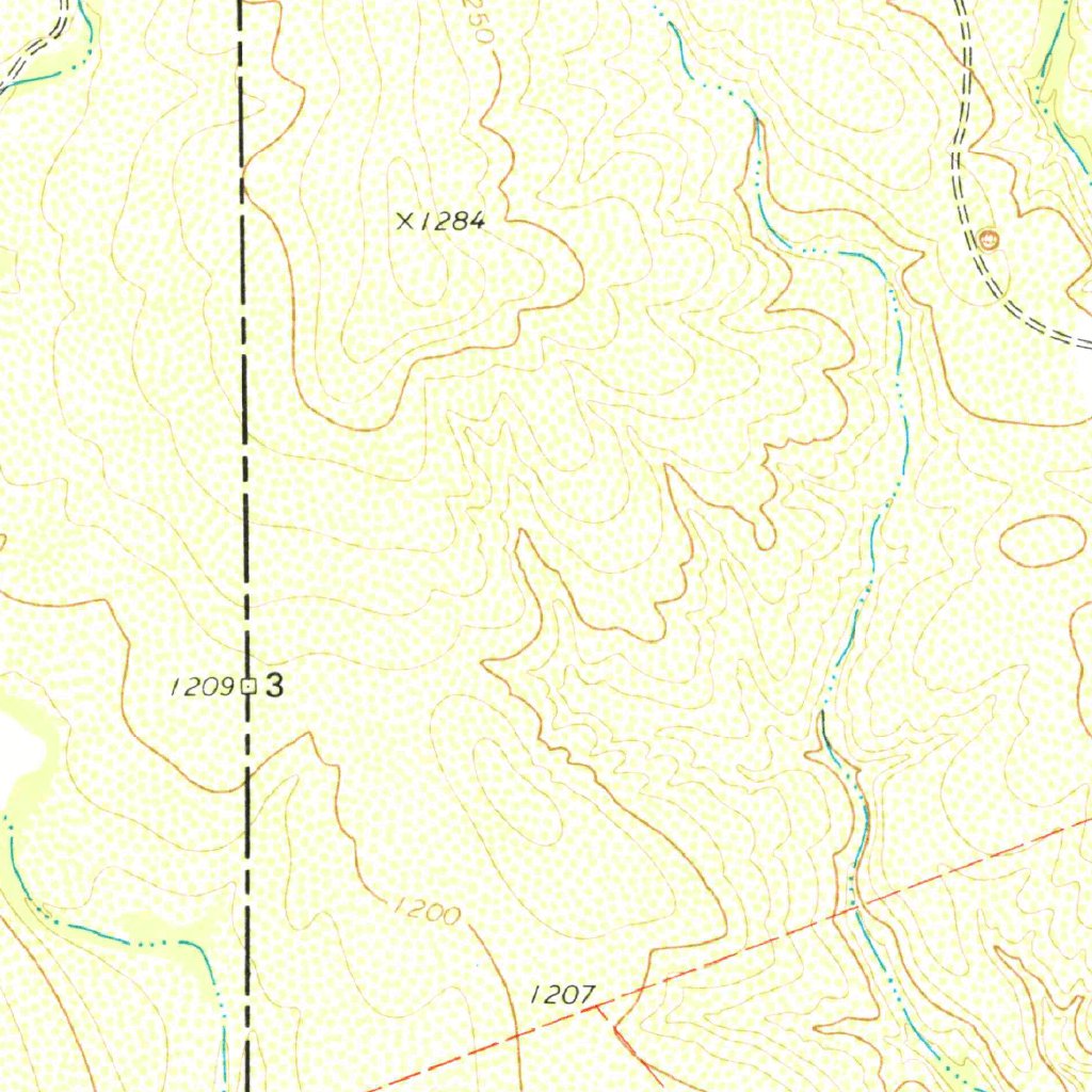 Mud Creek North, TX (1978, 24000-Scale) Map by United States Geological ...