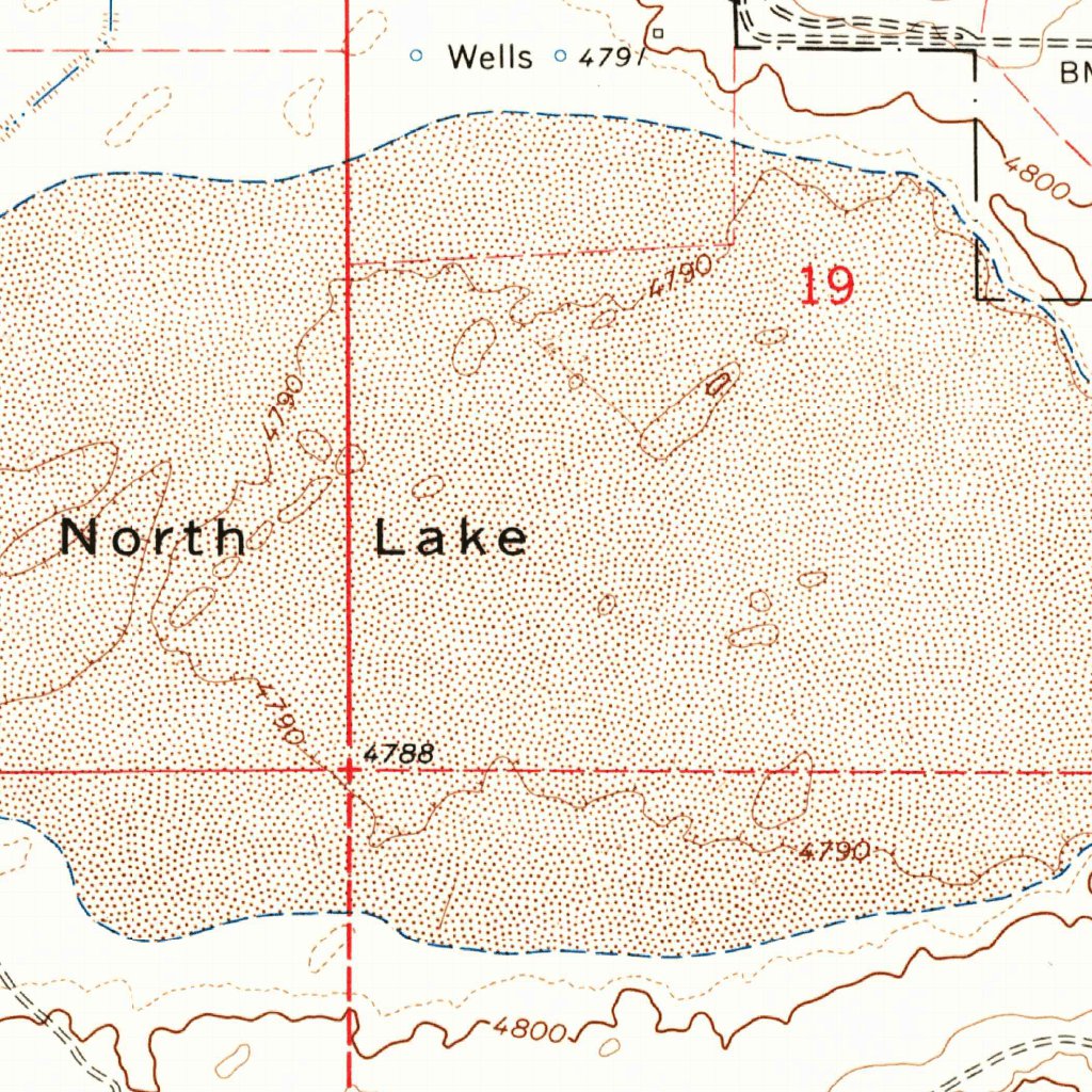 Mud Lake NW, ID (1964, 24000-Scale) Map by United States Geological ...