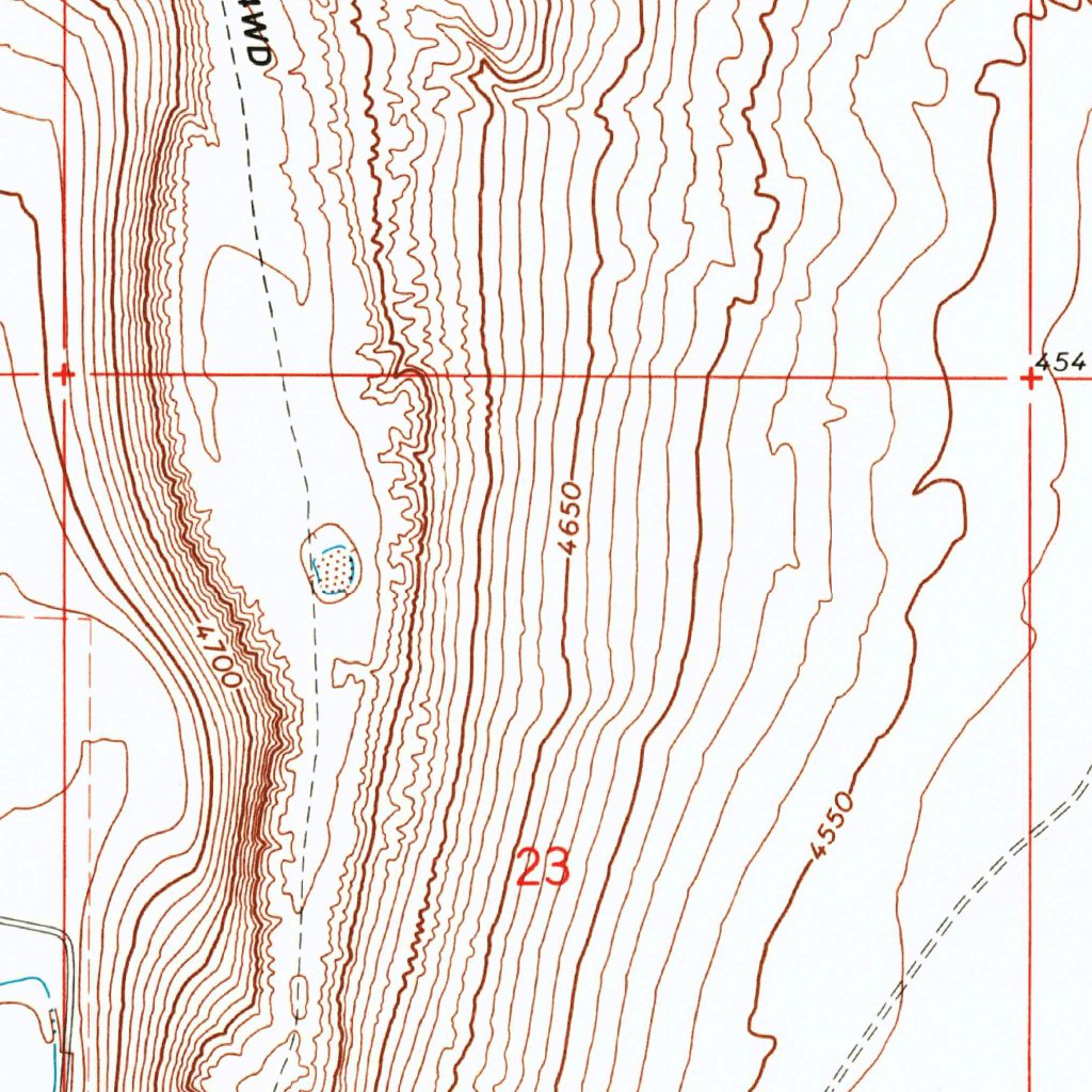 Mud Lake Reservoir, UT (1972, 24000-Scale) Map by United States ...