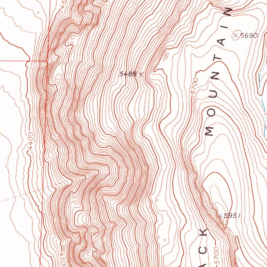 Mud Meadow, NV (1972, 24000-Scale) Map by United States Geological ...