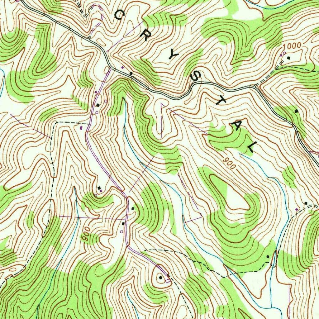 Mulberry, TN (1947, 24000-Scale) Map by United States Geological Survey ...
