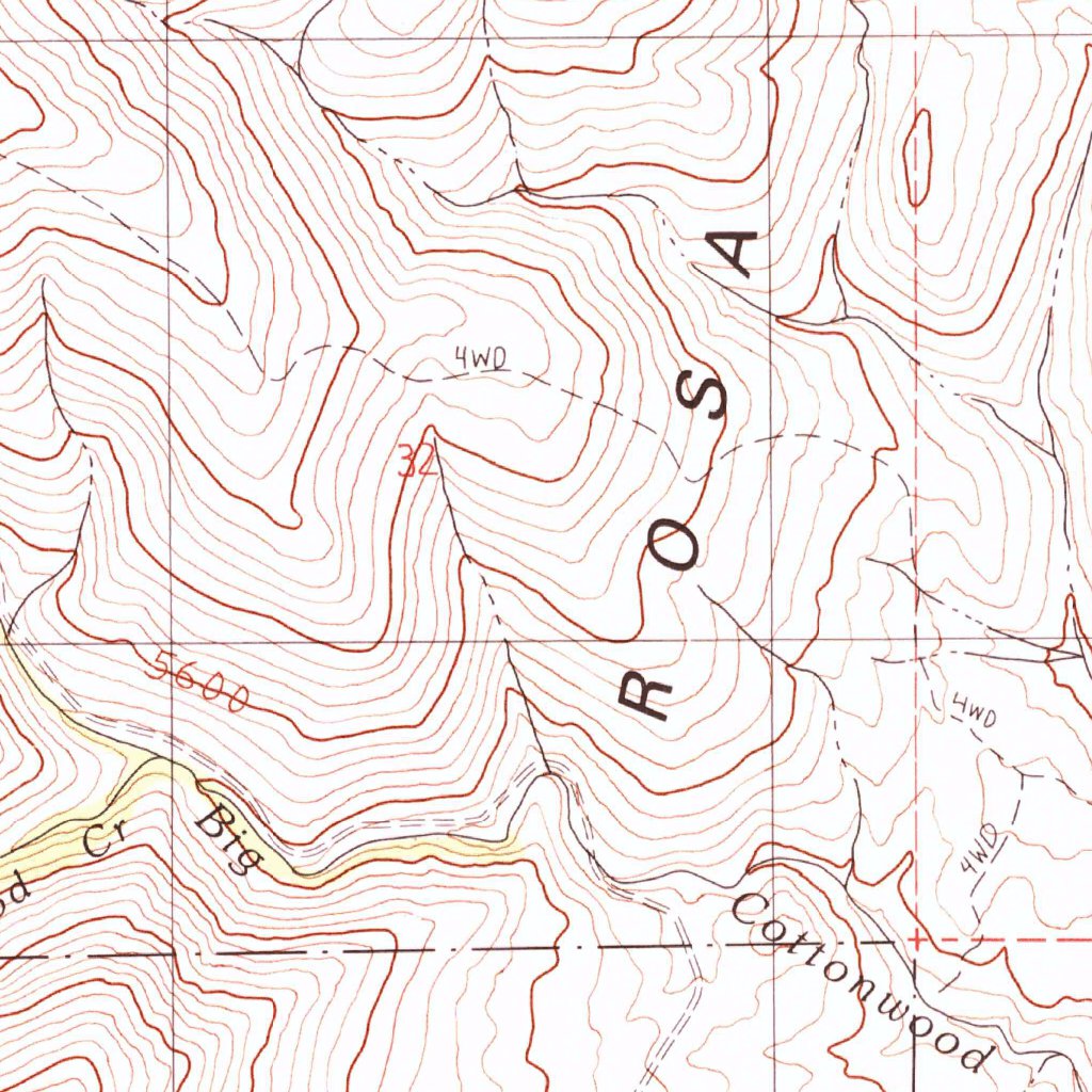 Mullinix Creek, NV (1991, 24000-Scale) Map by United States Geological ...