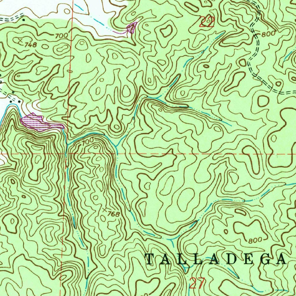 Munford, AL (1956, 24000-Scale) Map by United States Geological Survey ...