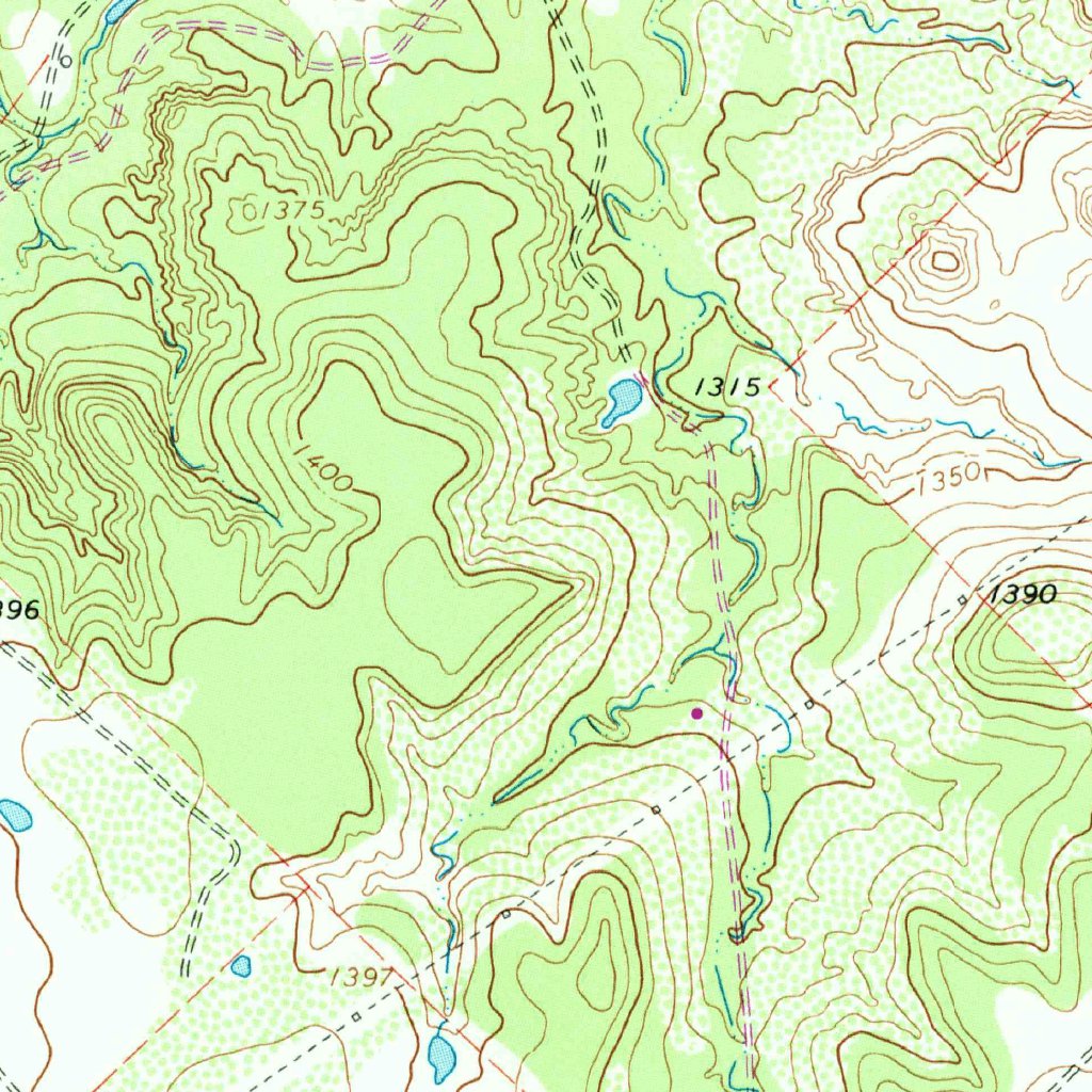 Murphy Creek, TX (1965, 24000-Scale) Map by United States Geological ...