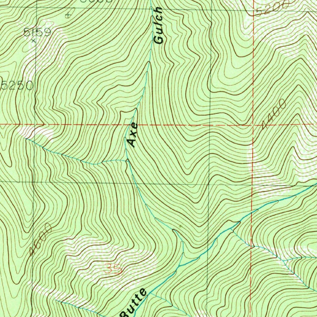 Murray, ID-MT (1985, 24000-Scale) Map by United States Geological ...