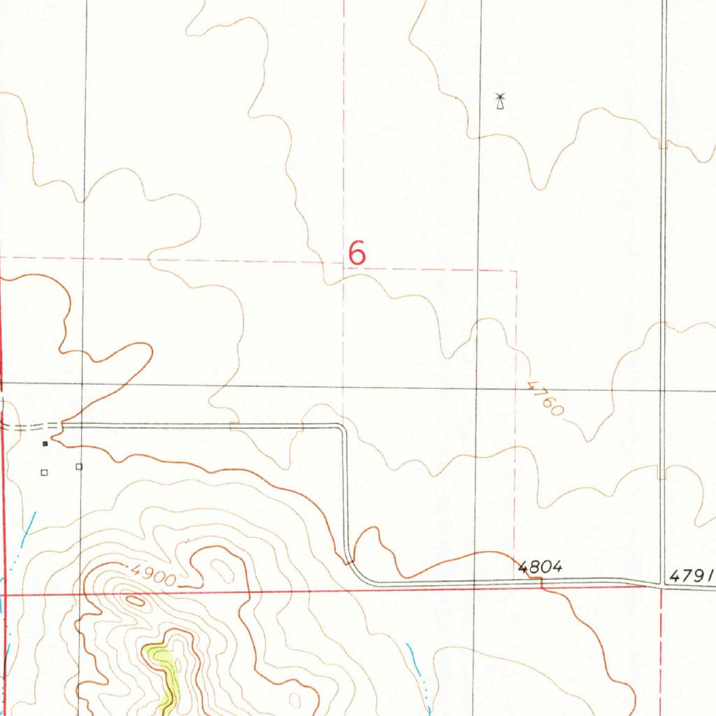 Murray Lake SW, NE (1979, 24000-Scale) Map by United States Geological ...