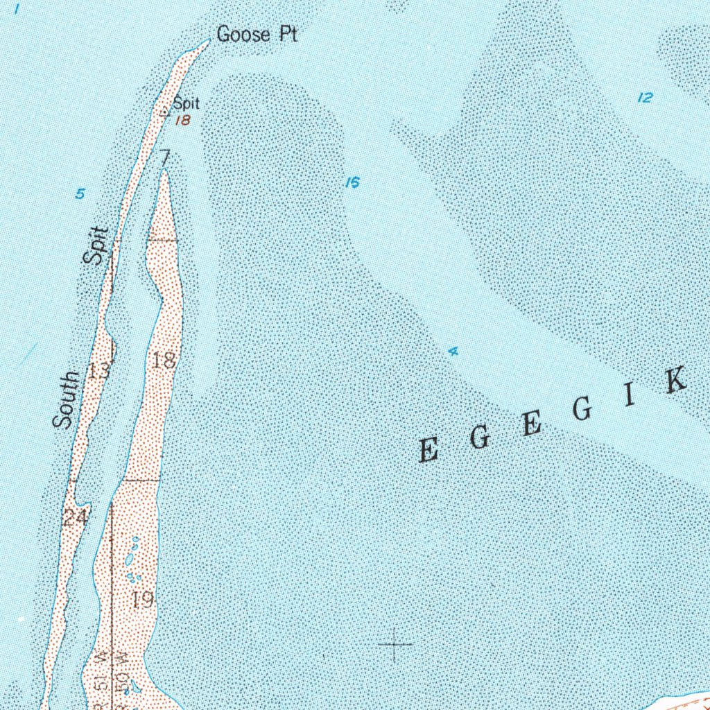 Naknek A-5, AK (1951, 63360-Scale) Map by United States Geological ...