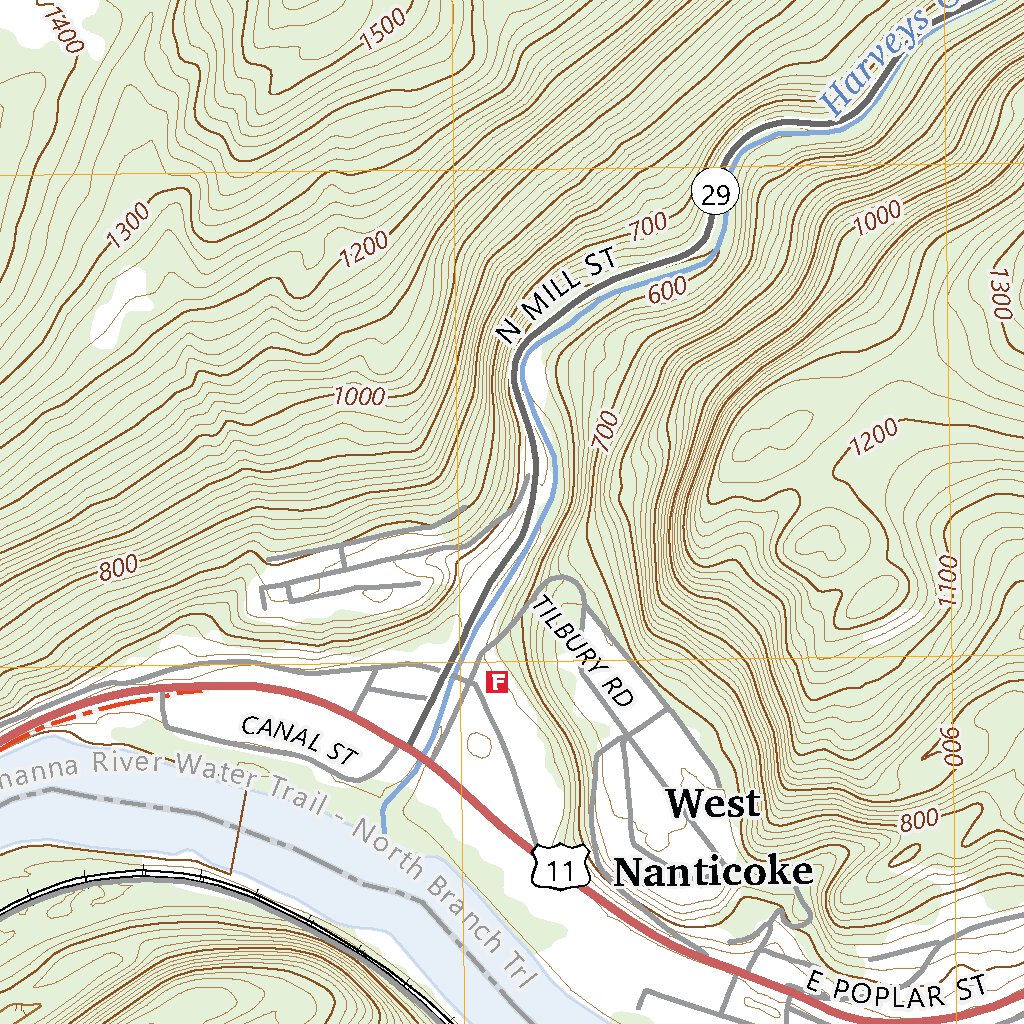 Nanticoke, PA (2023, 24000-Scale) Map by United States Geological ...