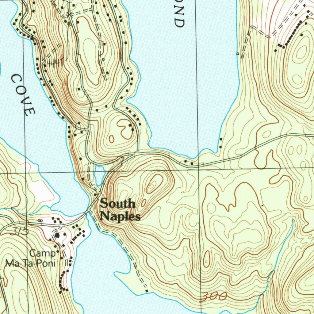 Naples, ME (1983, 24000-Scale) Map by United States Geological Survey ...