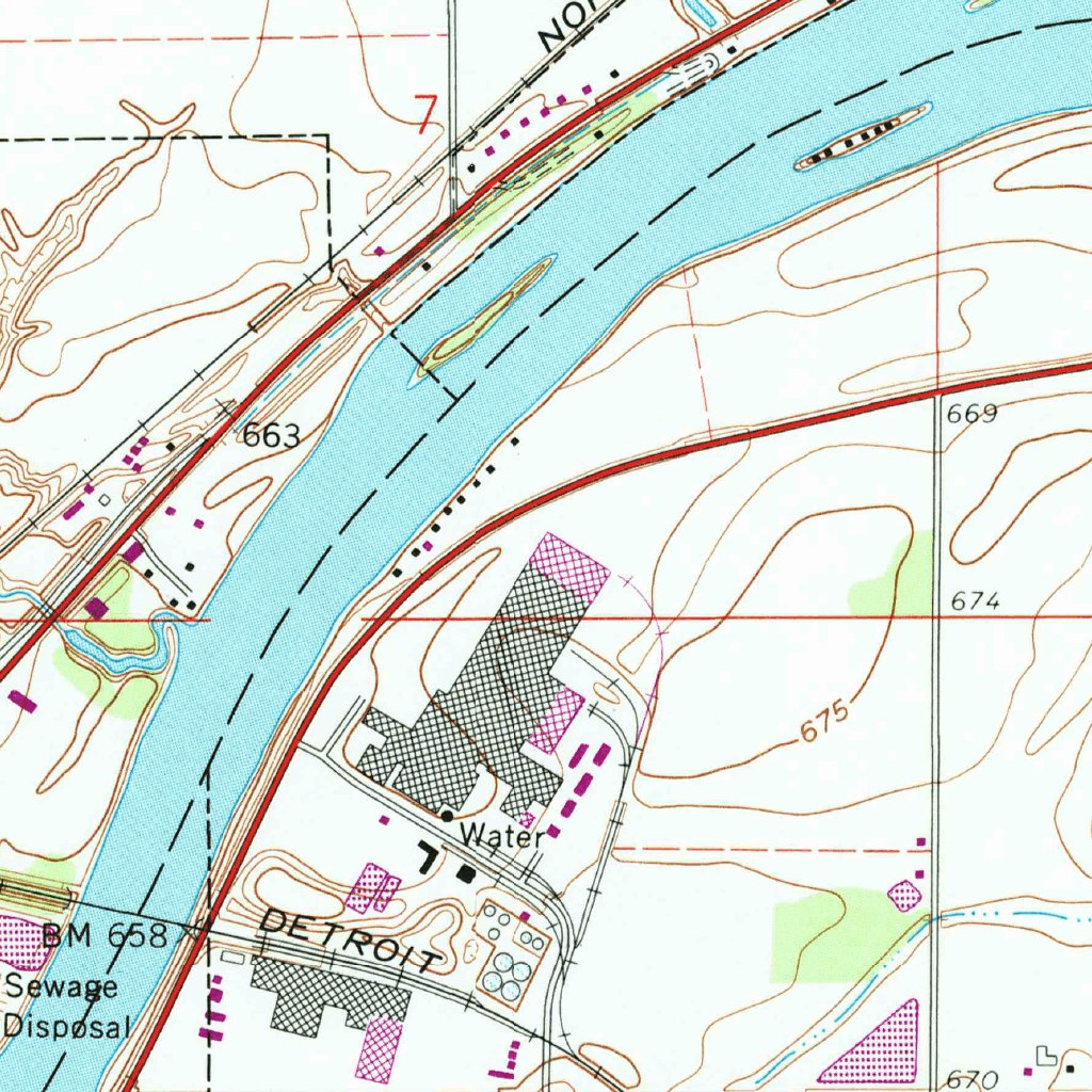 Napoleon East, OH (1960, 24000-Scale) Map by United States Geological ...