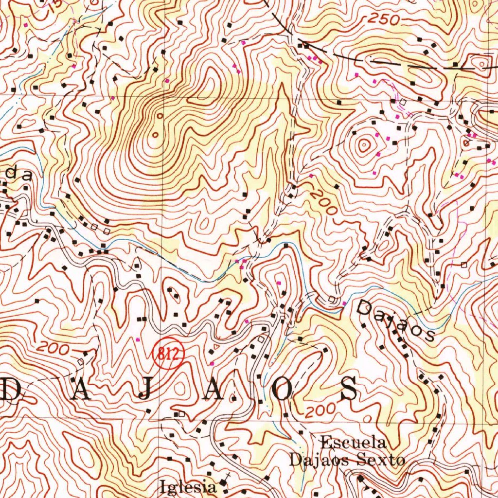 Naranjito, PR (1969, 20000-Scale) Map by United States Geological ...