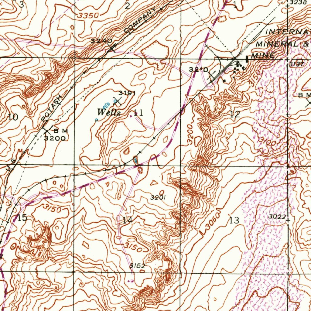 Nash Draw, NM (1939, 62500-Scale) Map by United States Geological ...