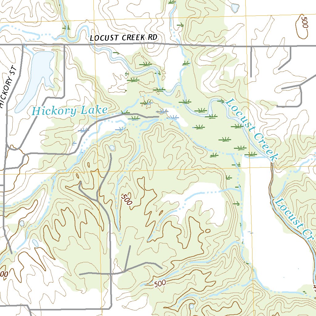 Nashville, IL (2021, 24000-Scale) Map by United States Geological ...