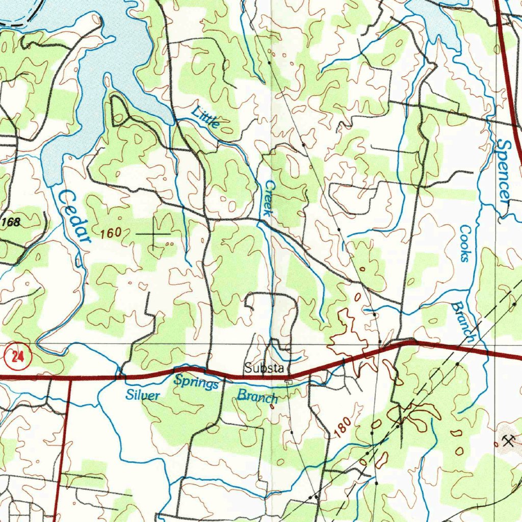 Nashville, TN (1984, 100000-Scale) Map by United States Geological ...