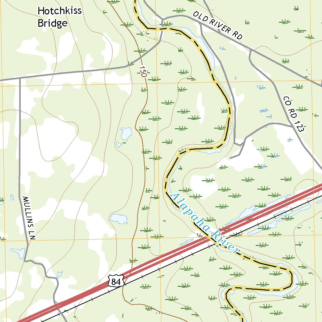 Naylor, GA (2020, 24000-Scale) Map by United States Geological Survey ...