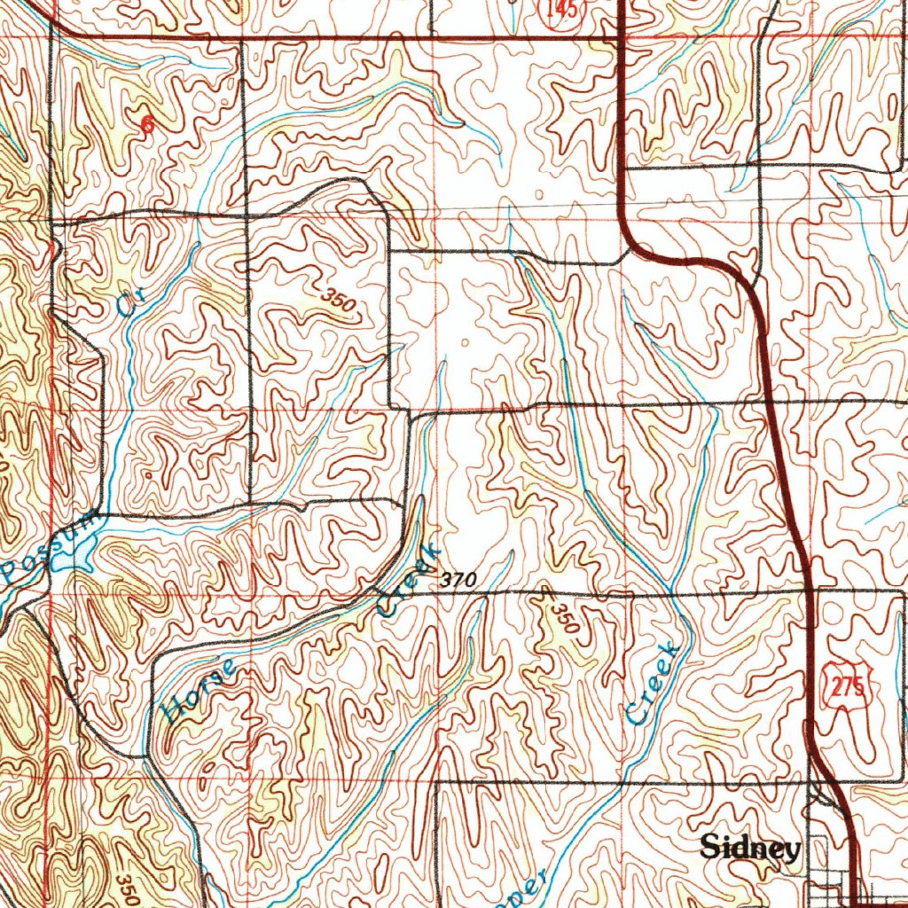 Nebraska City, NE-IA-MO (1993, 100000-Scale) Map by United States ...