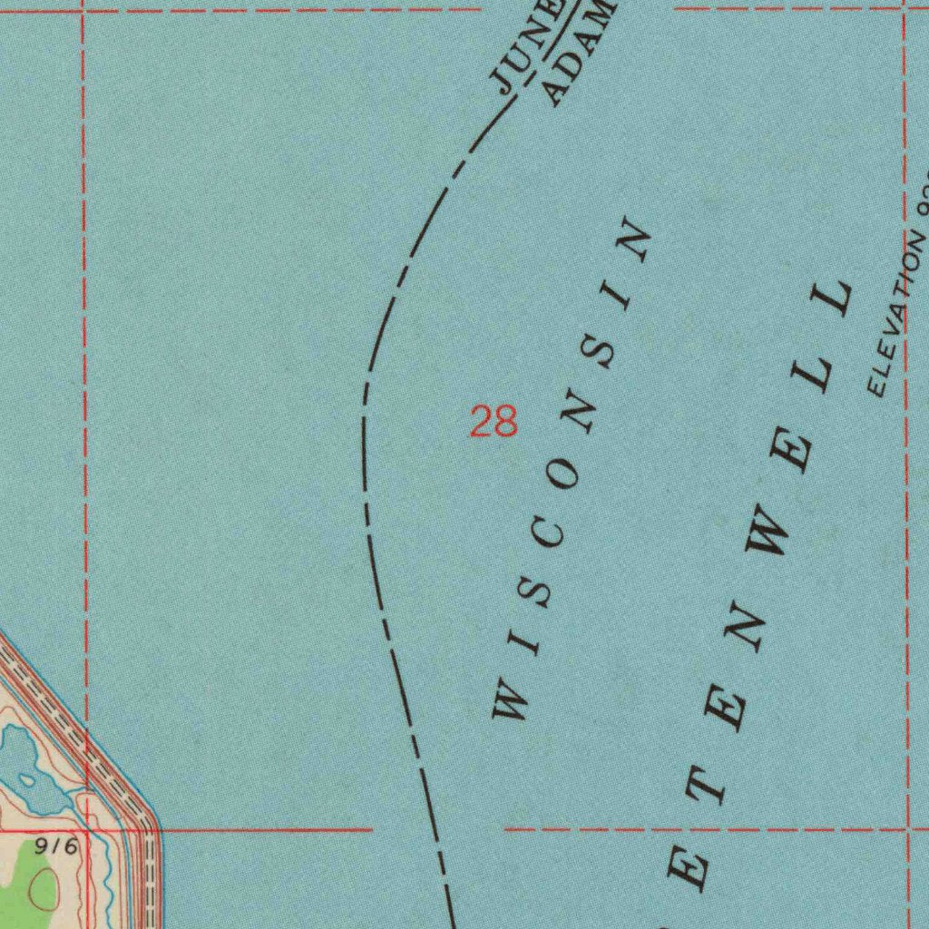 Necedah, WI (1969, 24000-Scale) Map by United States Geological Survey ...