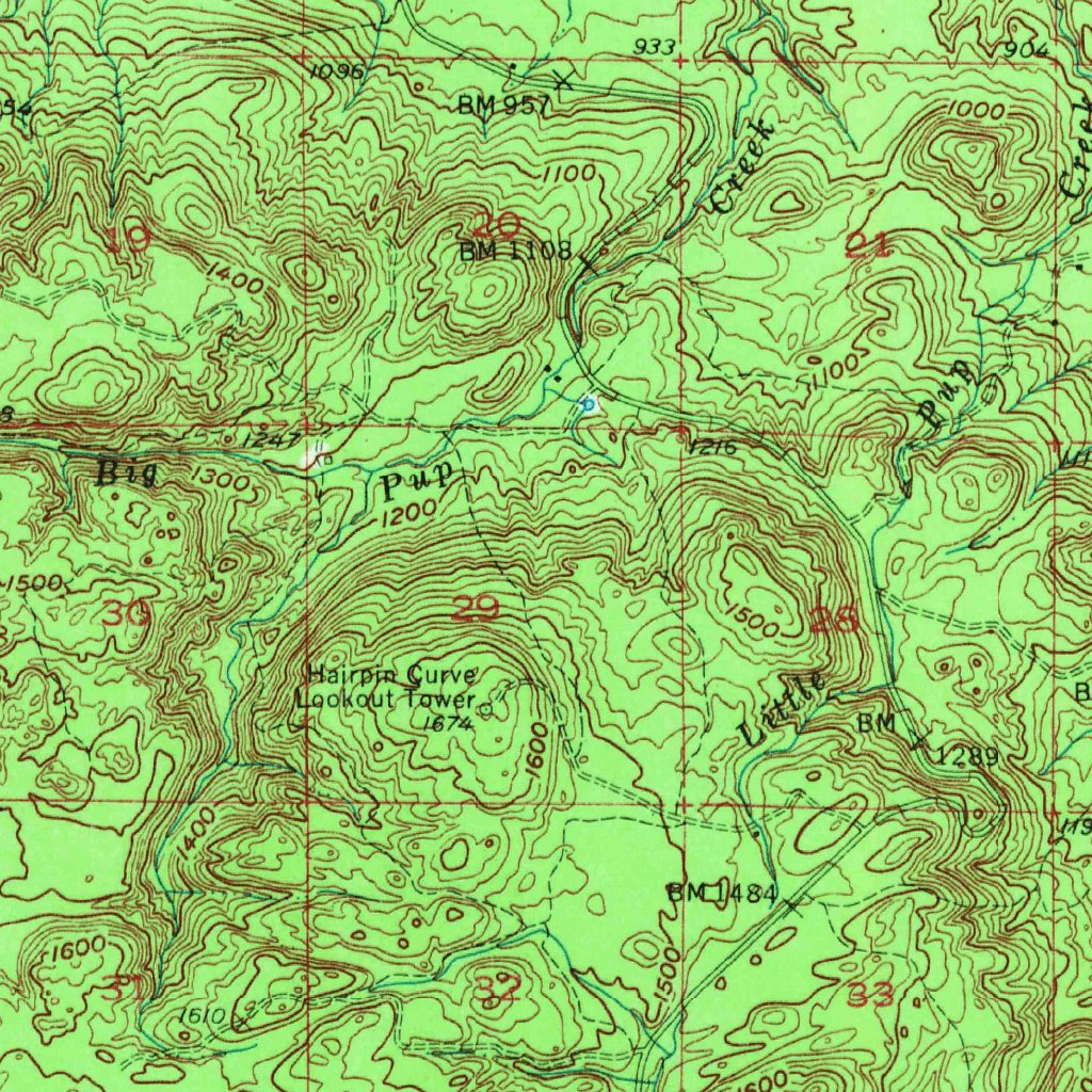 Negaunee, MI (1954, 62500-Scale) Map by United States Geological Survey ...