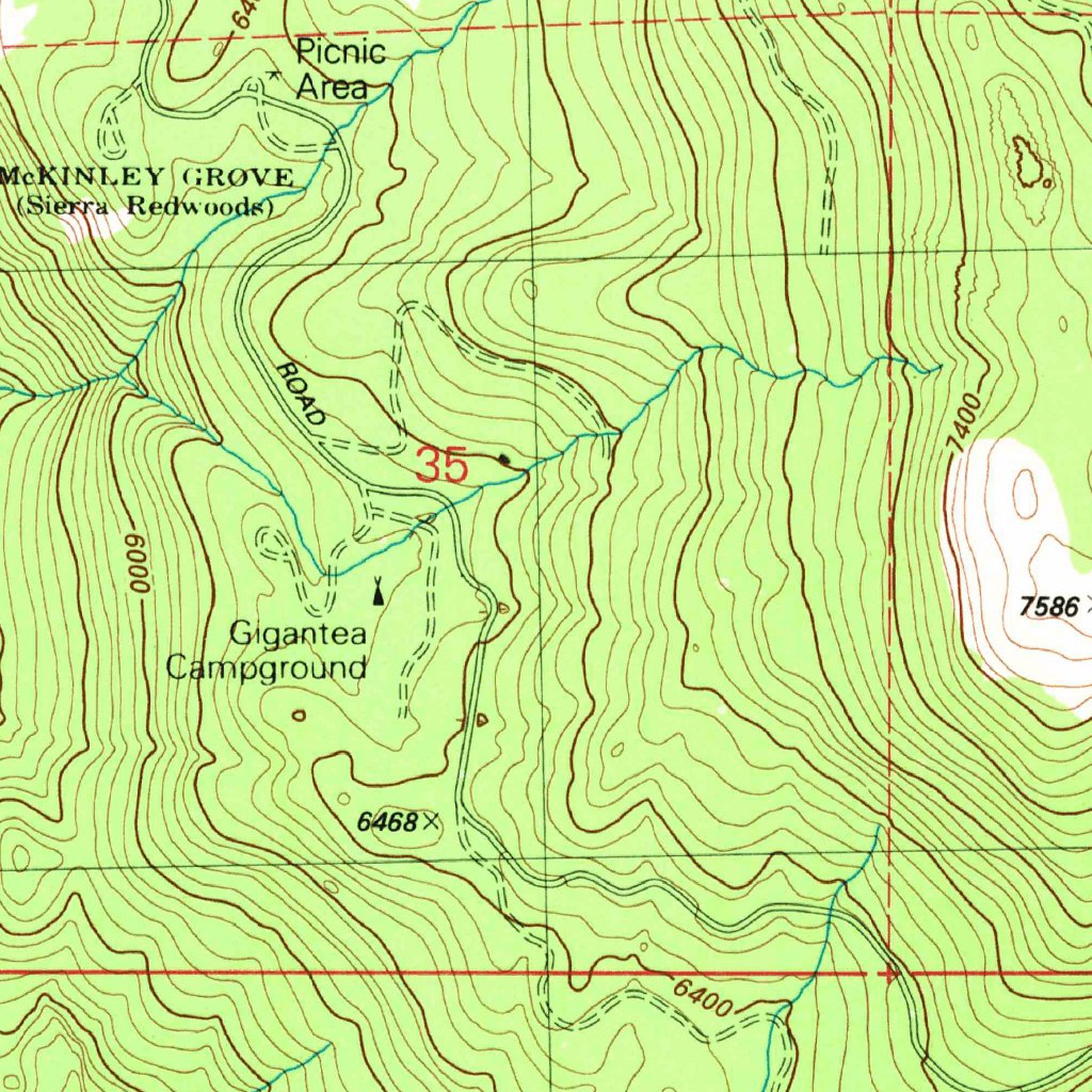 Nelson Mountain, CA (1983, 24000-Scale) Map by United States Geological ...