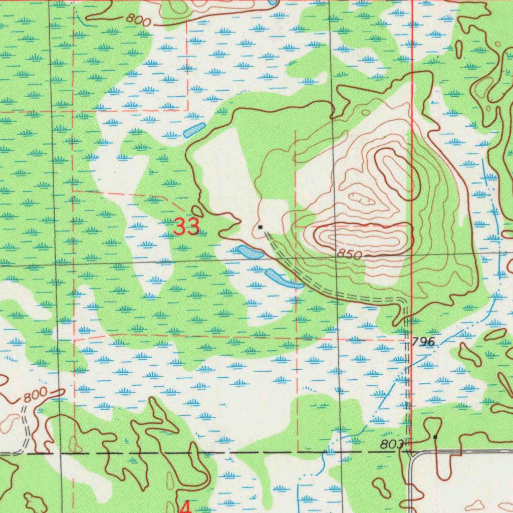 Neshkoro, WI (1984, 24000-Scale) Map by United States Geological Survey ...